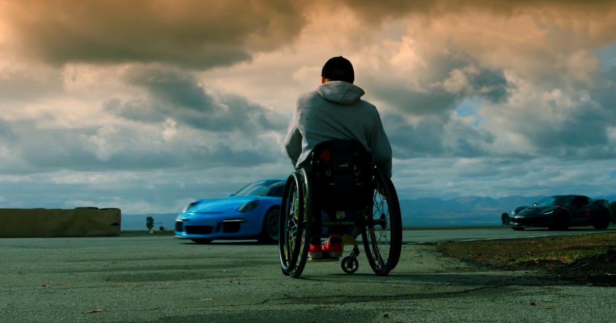 The paralyzed racer going faster than ever