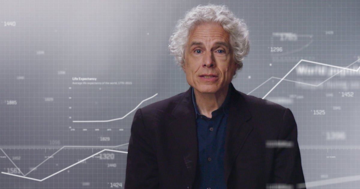 Steven Pinker makes the case for optimism