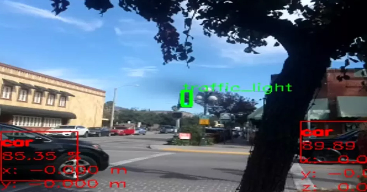 AI backpack “sees” for visually impaired people