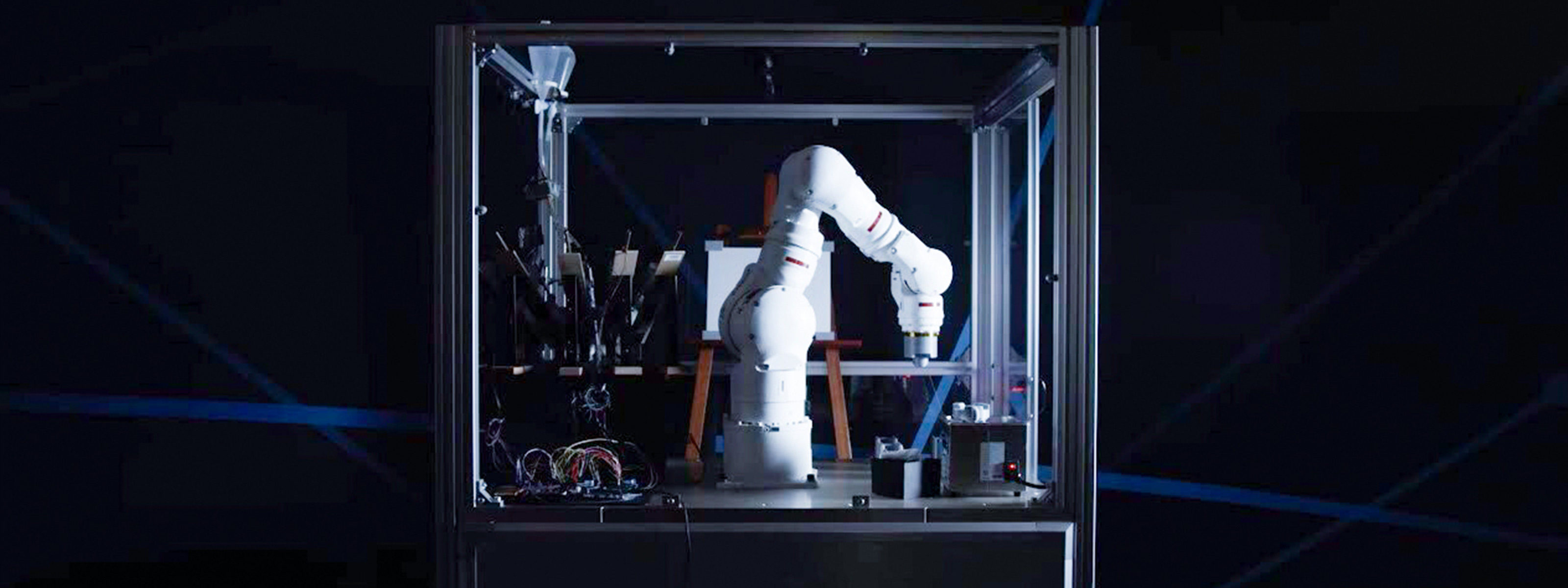 Watch Japan’s Latest Robot Painter in Action at SXSW’s AI Painting Project