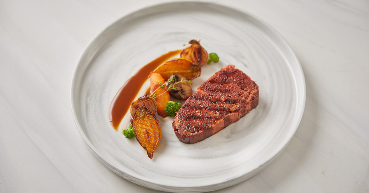 3D-Printed Vegan Steak Is Heading to Restaurants in 2020