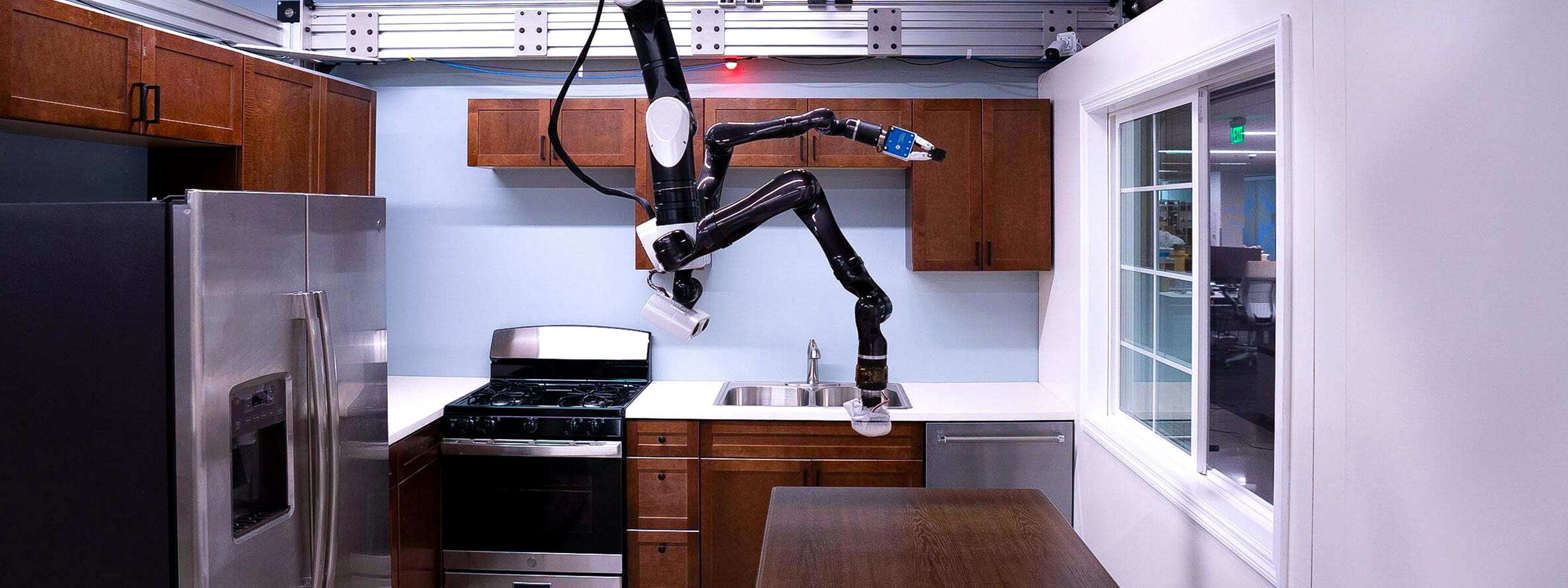 Toyota Unveils Spiderman-Like Home Cleaning Robot