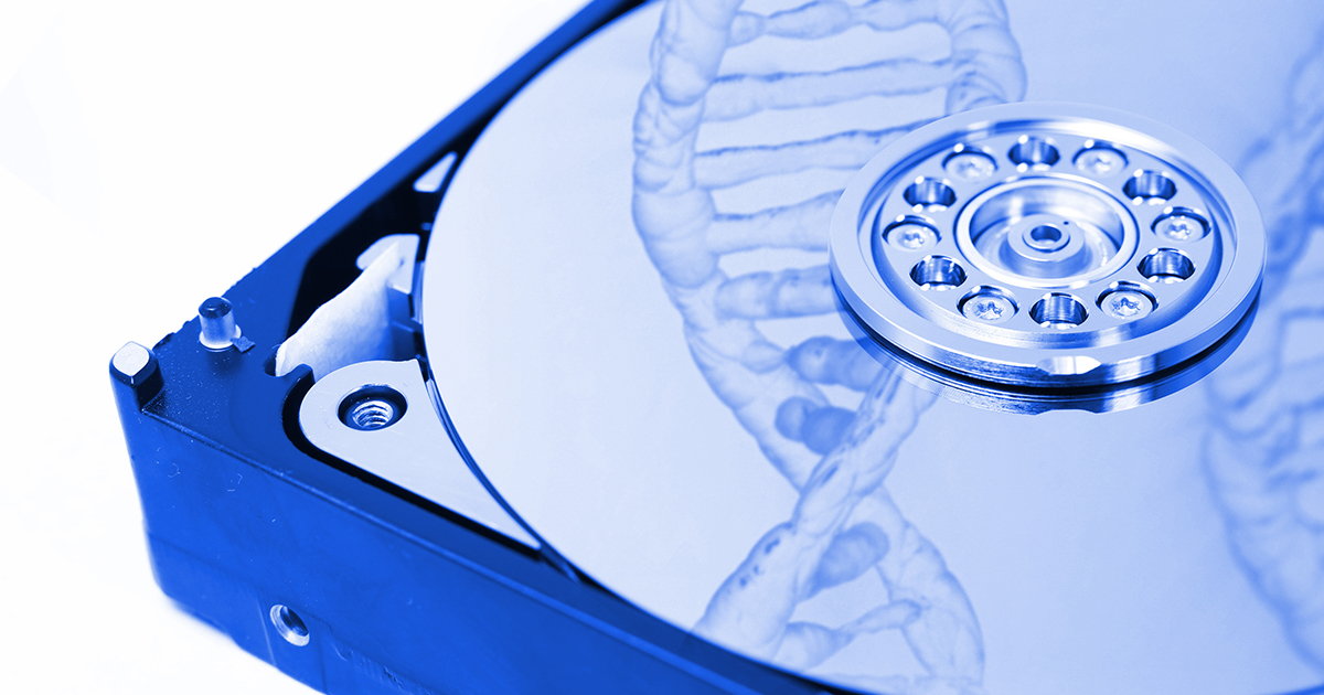 All of human knowledge in a tablespoon of DNA