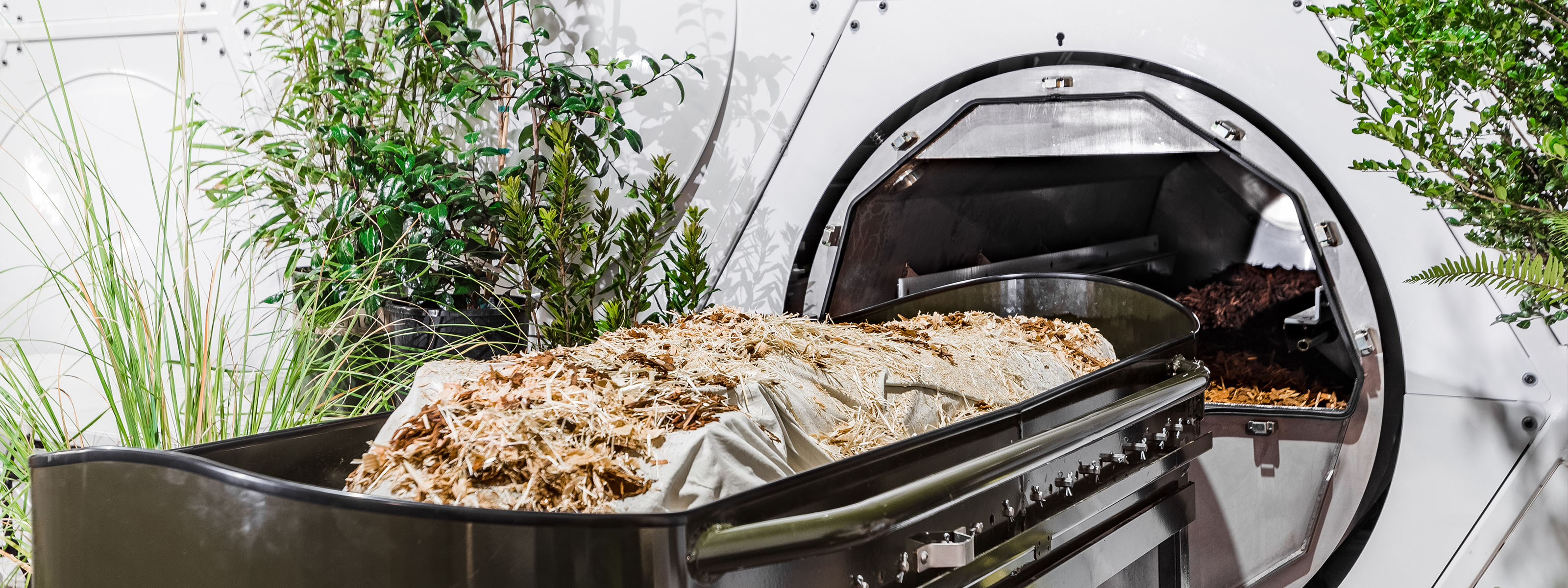 Funeral Home Opens for Composting Human Remains