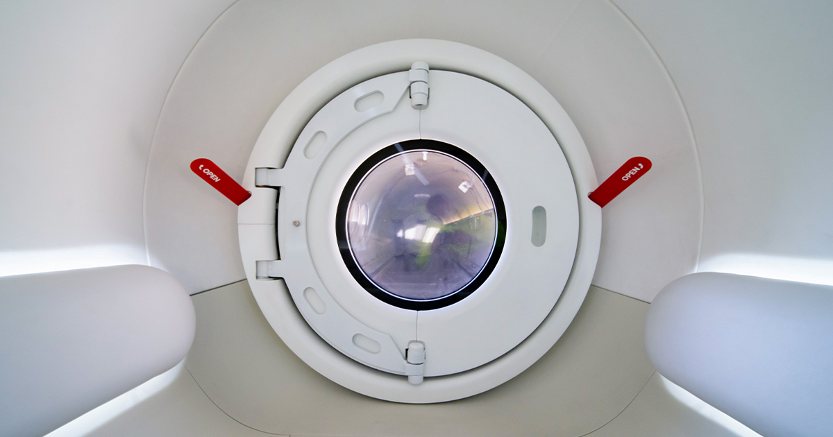 Experimental hyperloop pod transports passengers for first time