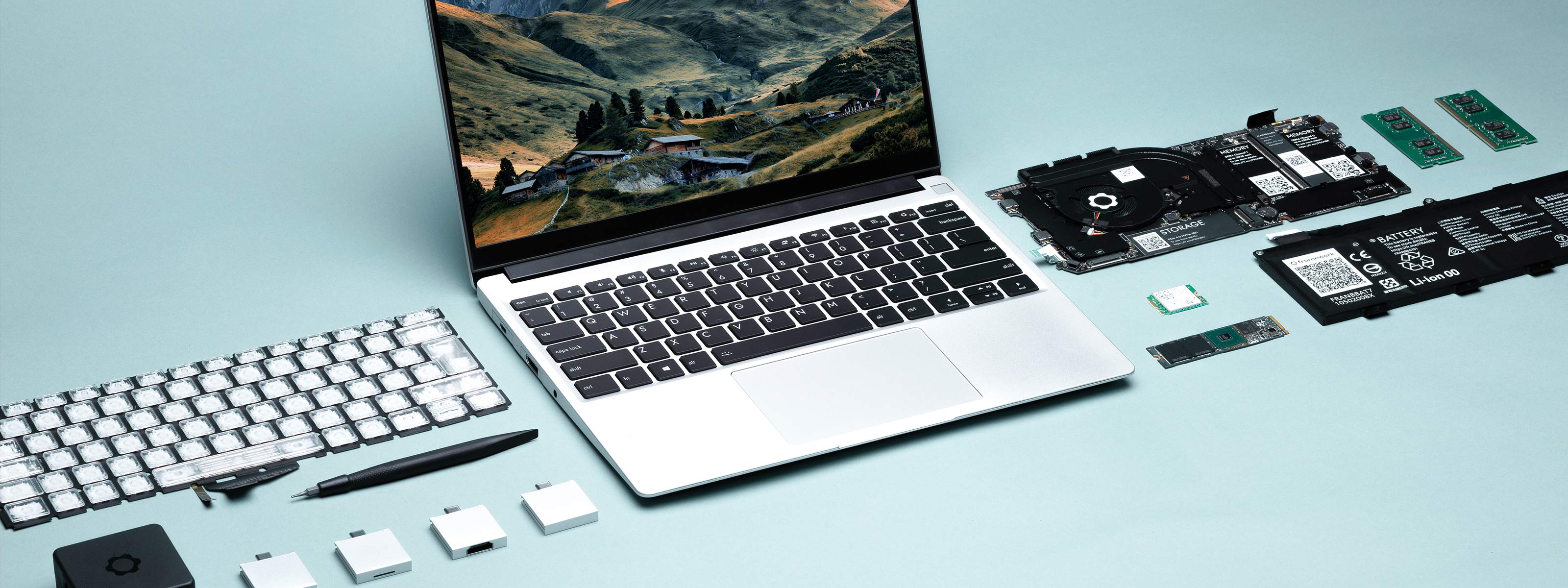 An easy-to-repair modular laptop is launching this summer