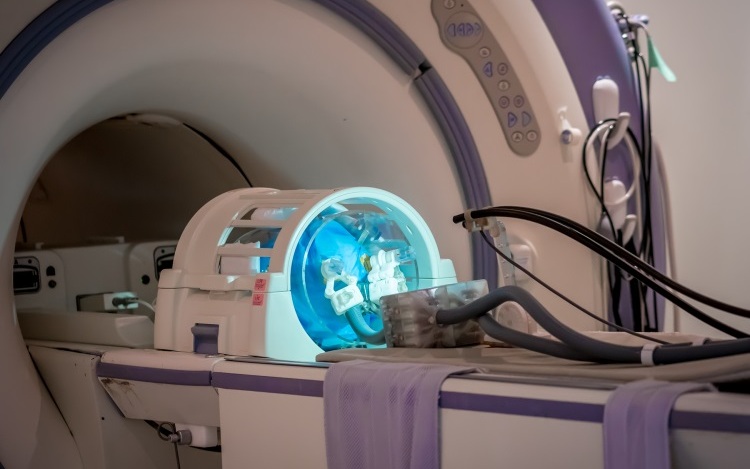 A new brain surgery robot can work inside an MRI