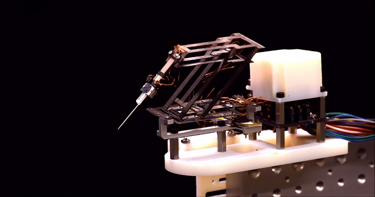 Pocket-sized bot can perform surgery better than humans
