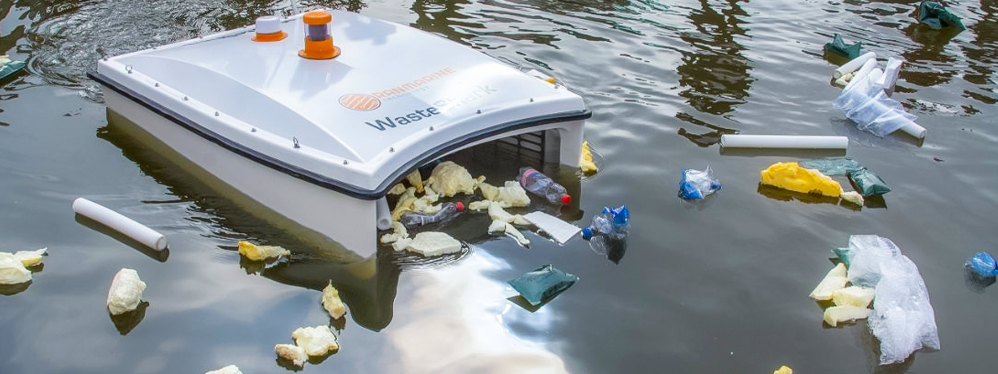 Sailing Drones and Trash Wheels Clean Up Water Pollution