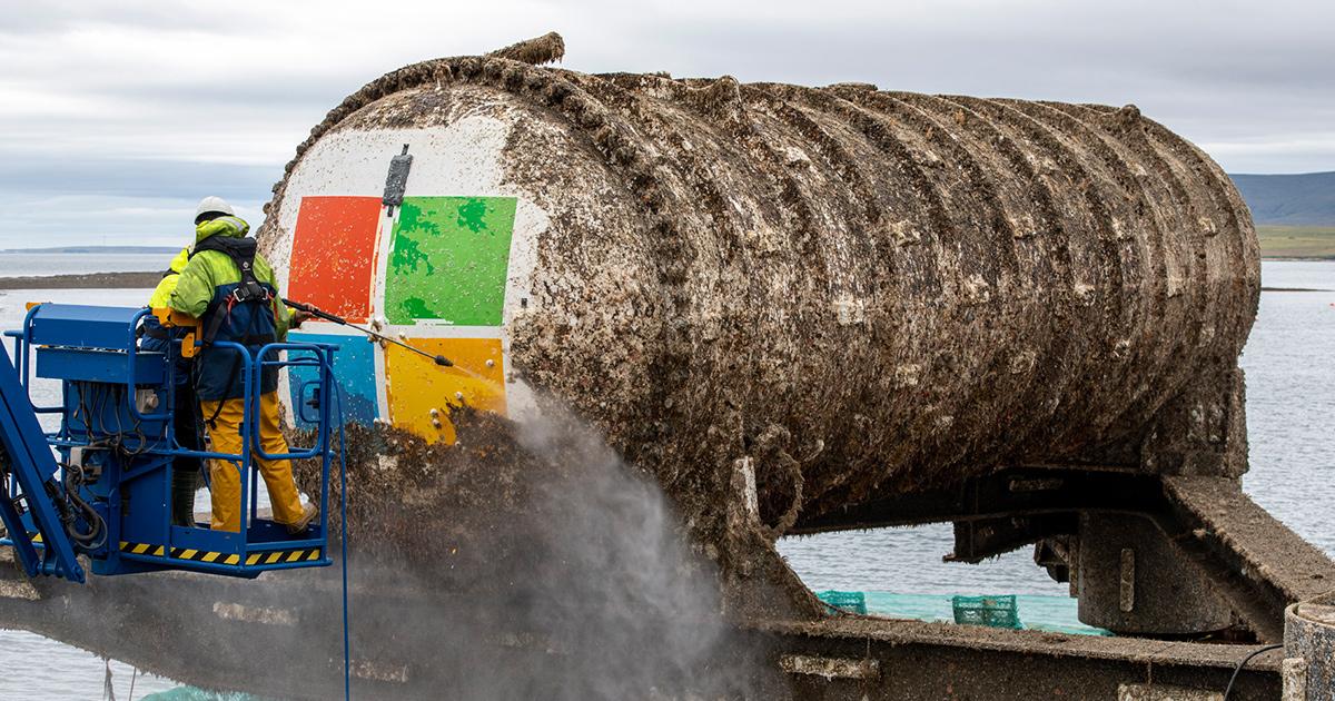 Underwater data center could lead to a more reliable internet