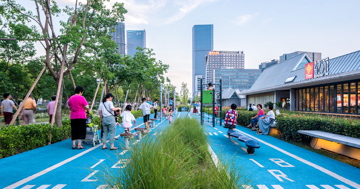 Modern Urban Park