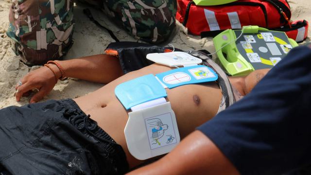 Defibrillator In Use Dramatic