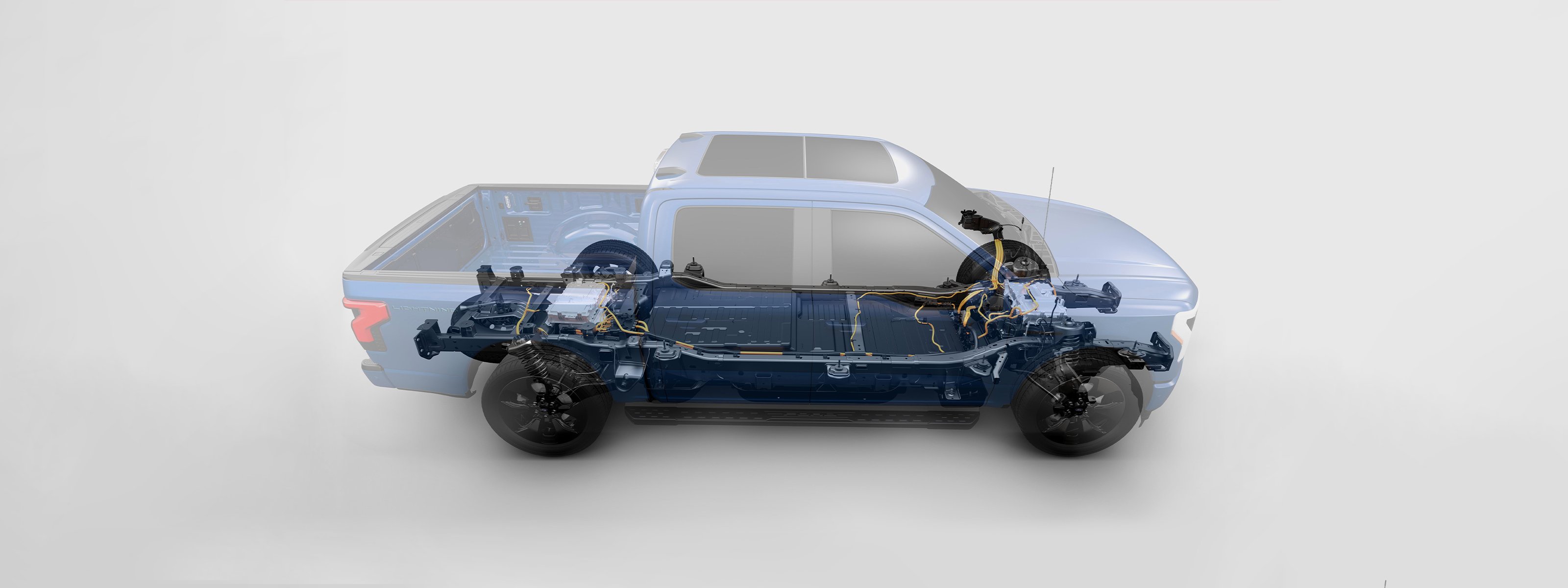 Ford unveils its first electric pickup truck