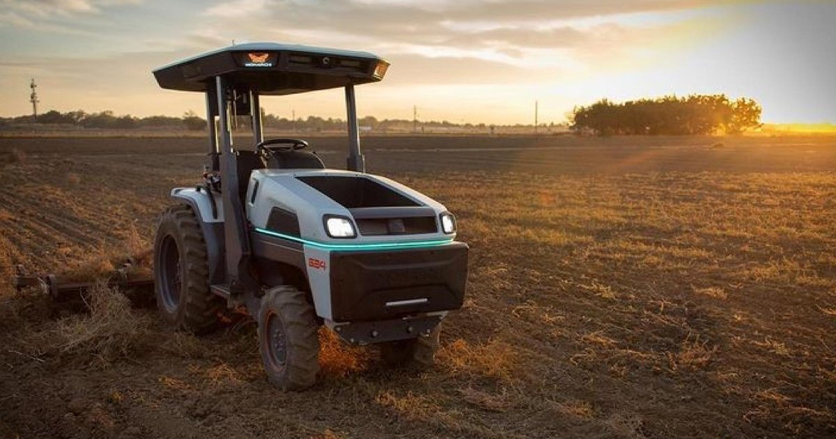The world’s first fully electric, self-driving tractor