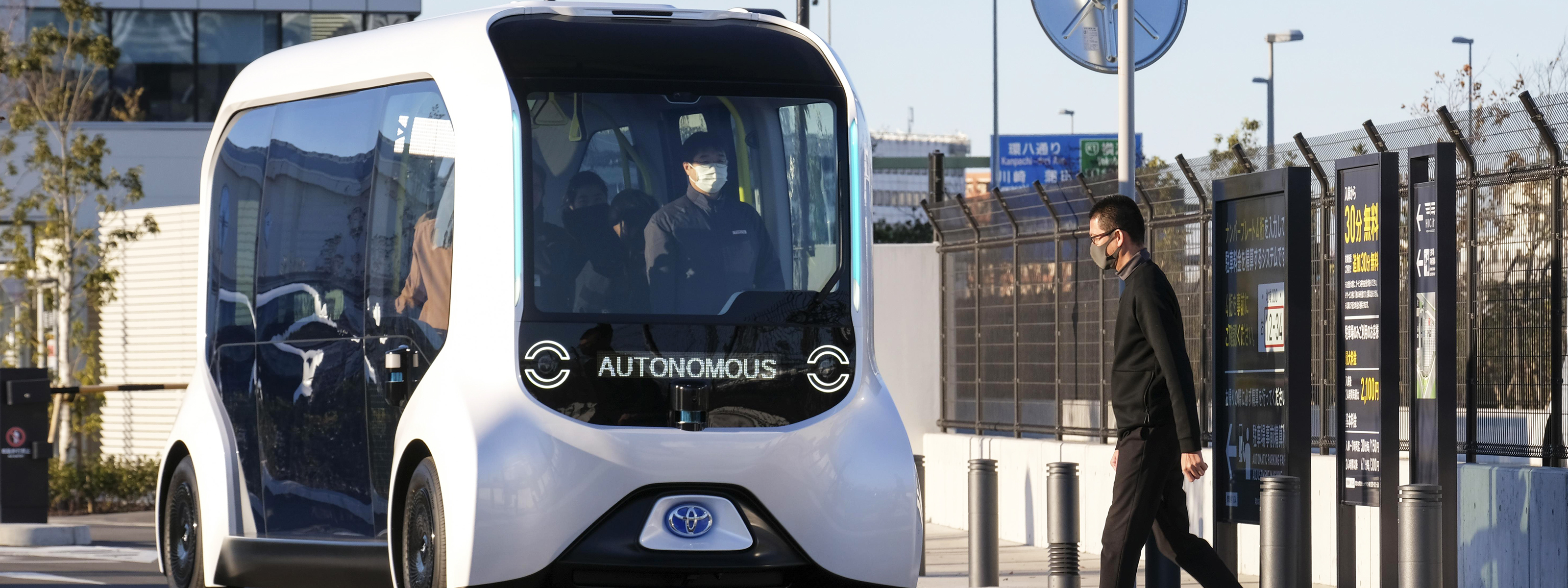 Toyota’s autonomous shuttle is optimized for Olympians