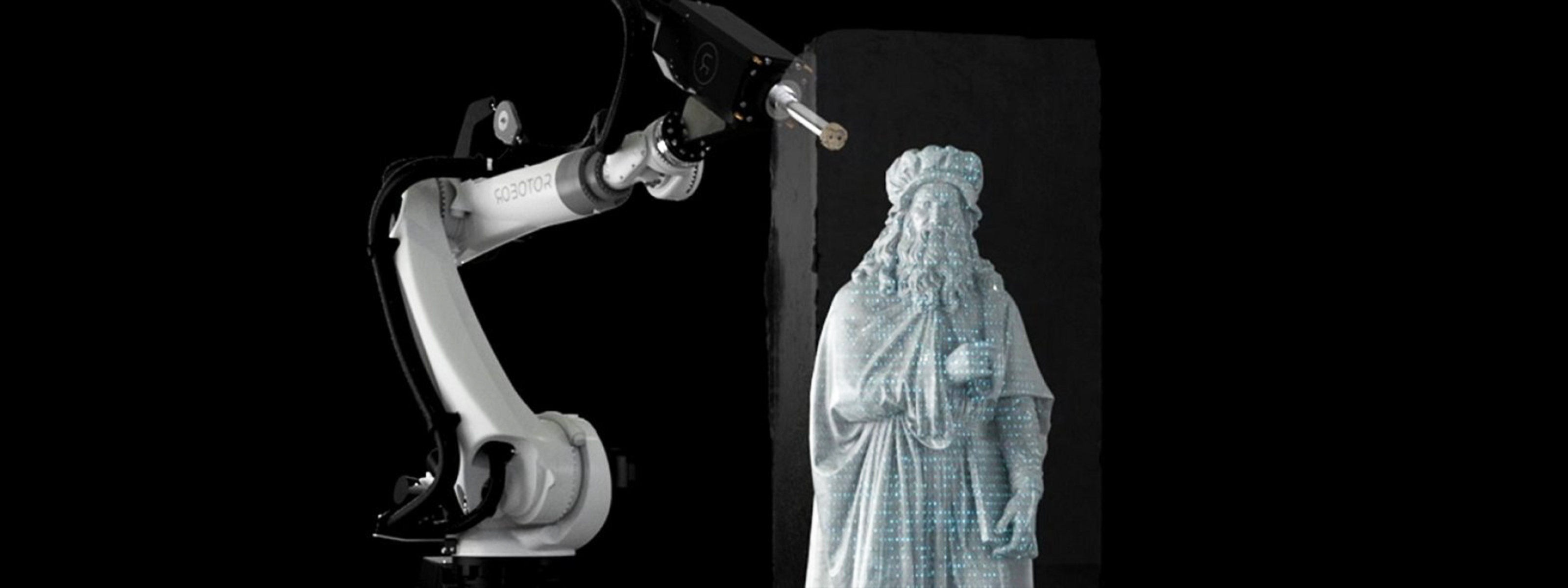 Sculpting robots chisel art out of marble