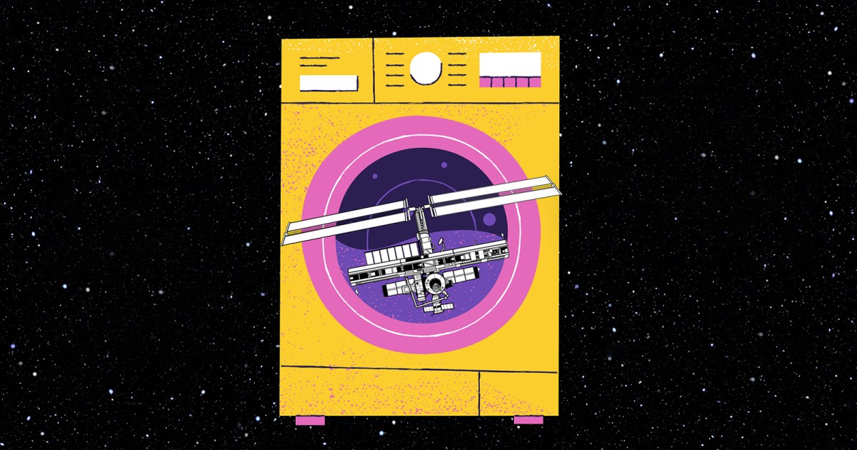 NASA interns designed a washing machine for astronauts
