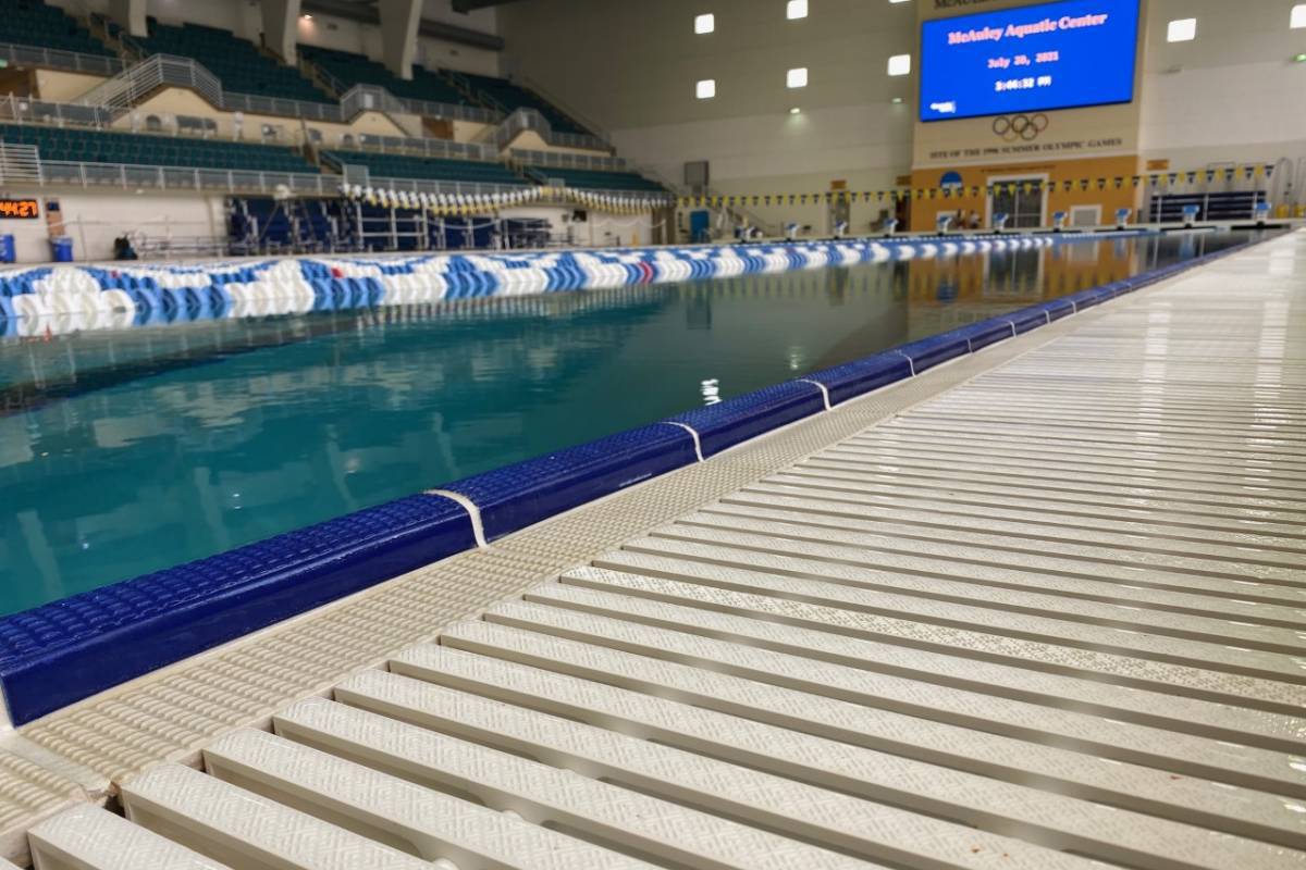 Olympic swimmers get speed boost from pool engineers