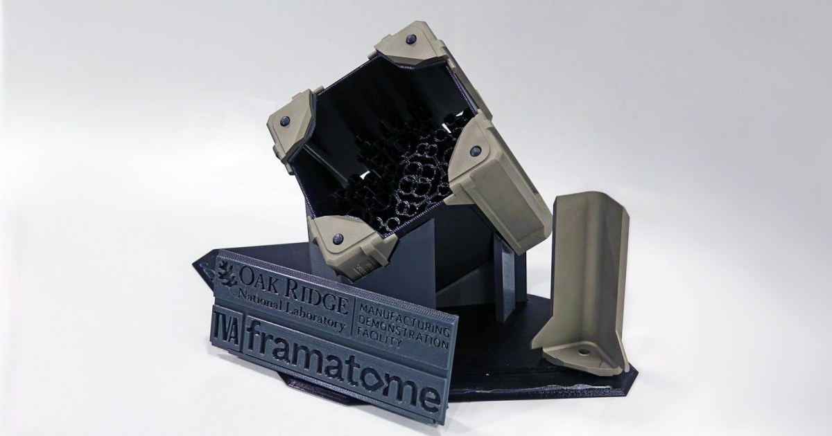 3D-printed nuclear reactor parts installed at US plant