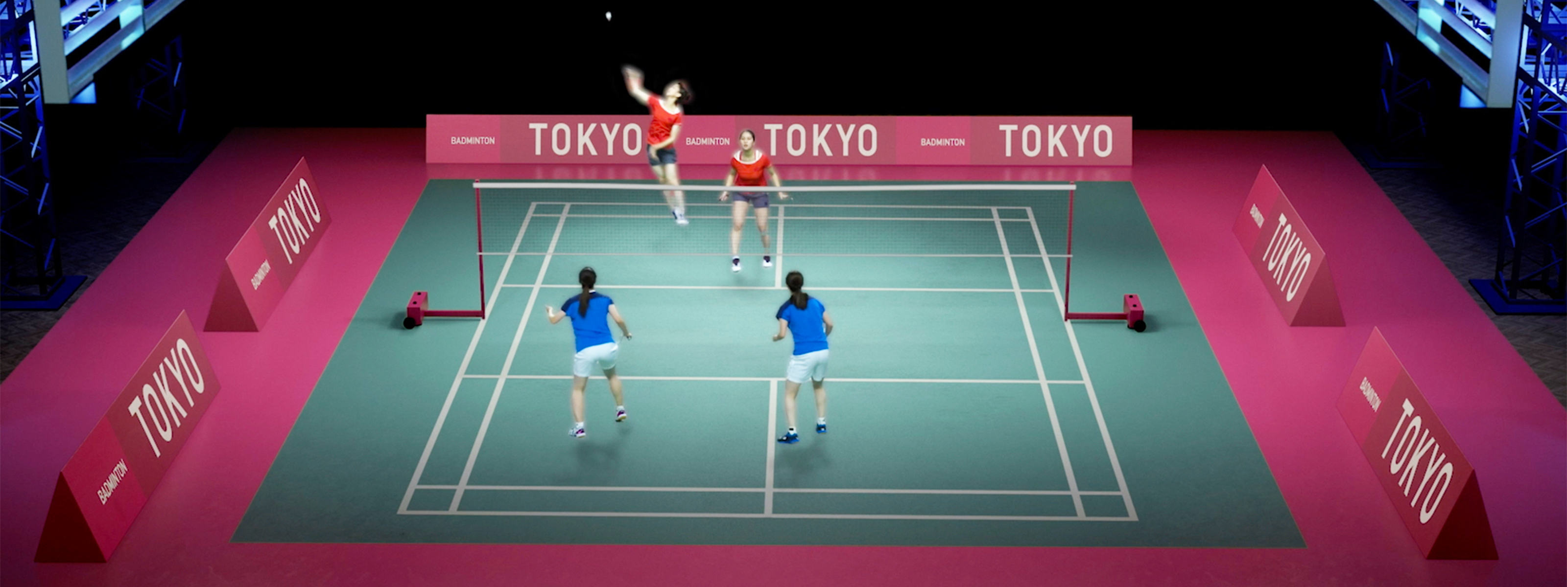 Holograph tech “teleports” Olympic badminton competition