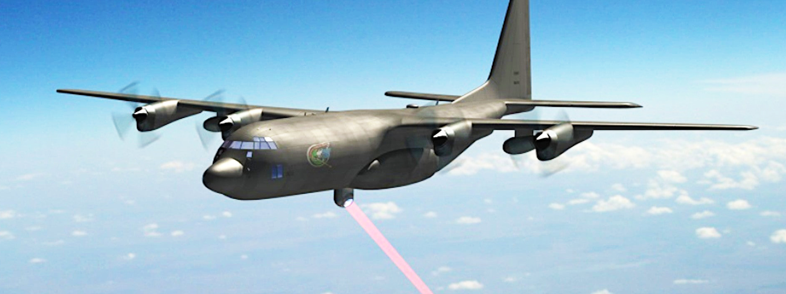 Air Force gunship will be equipped with laser guns