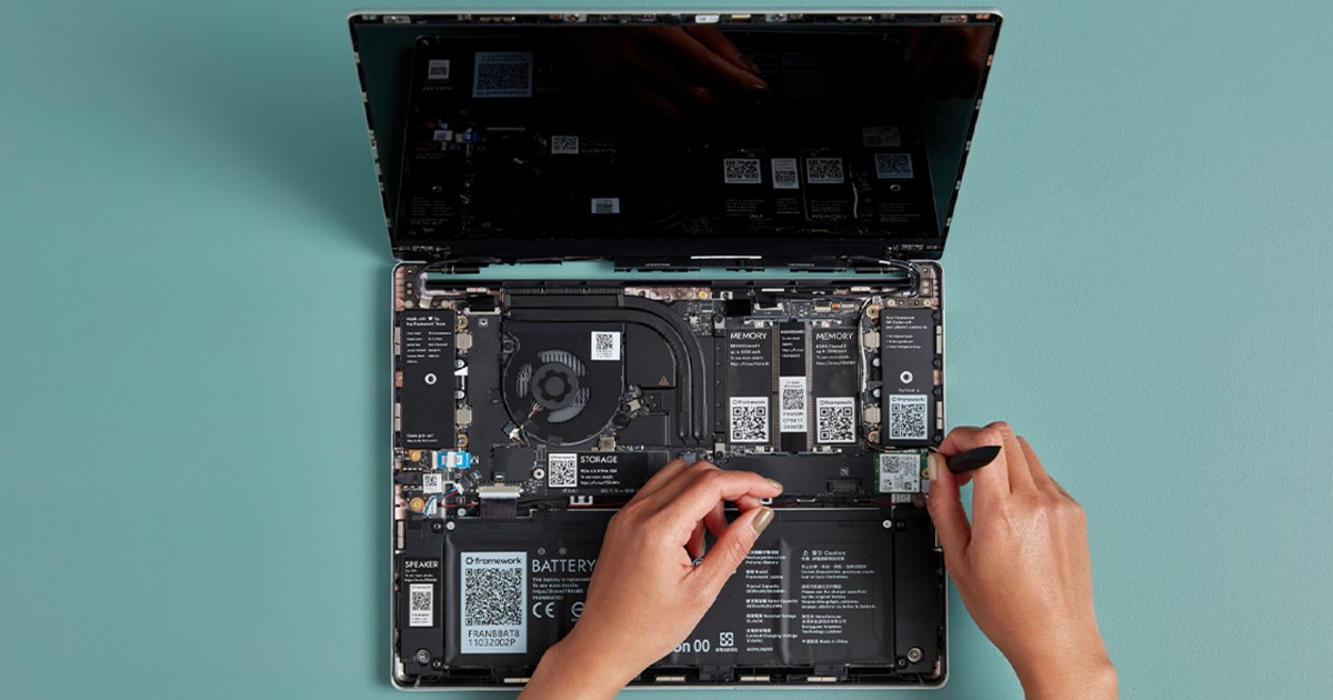 This DIY laptop you can repair yourself is challenging tech giants like ...