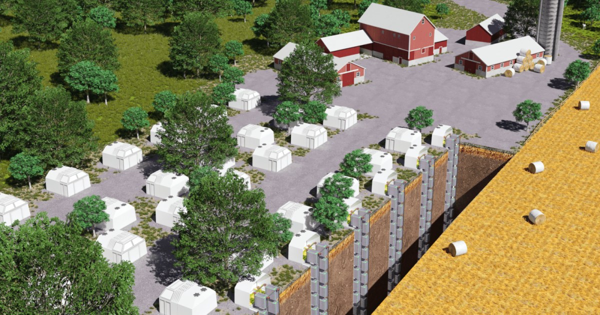 New startup takes vertical farming underground — literally