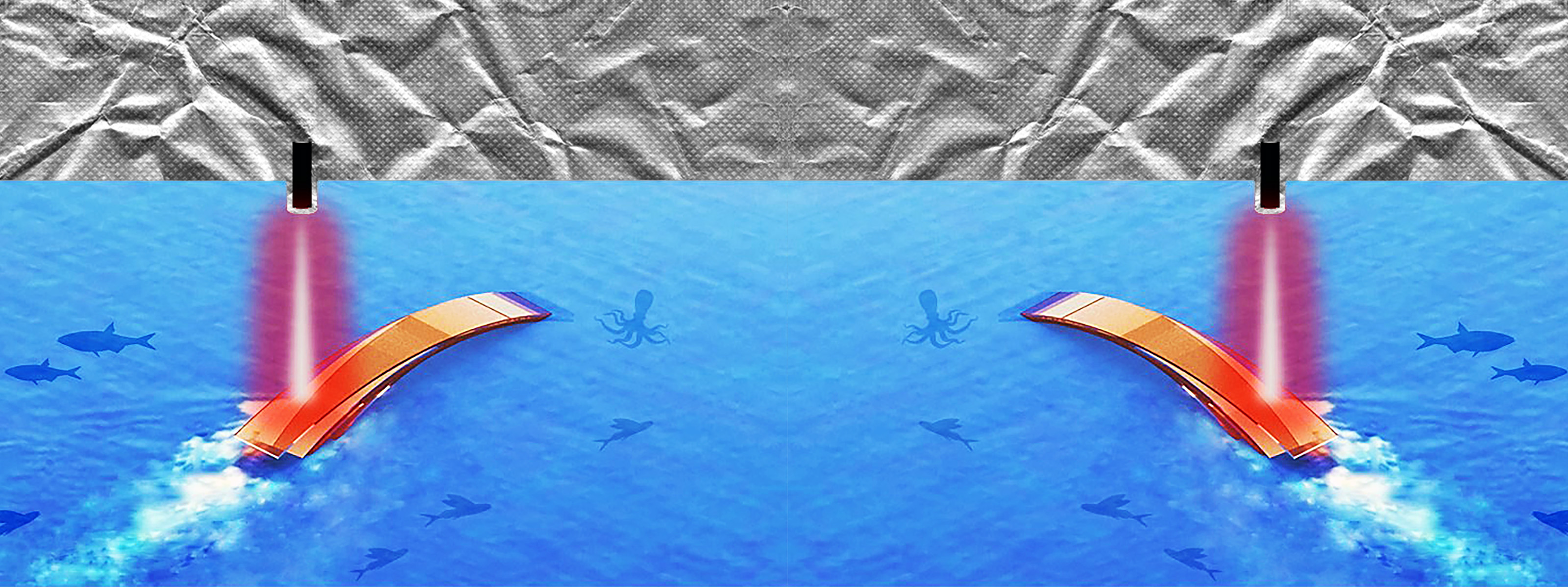 These soft robots could one day clean up the seas, powered by light and ...