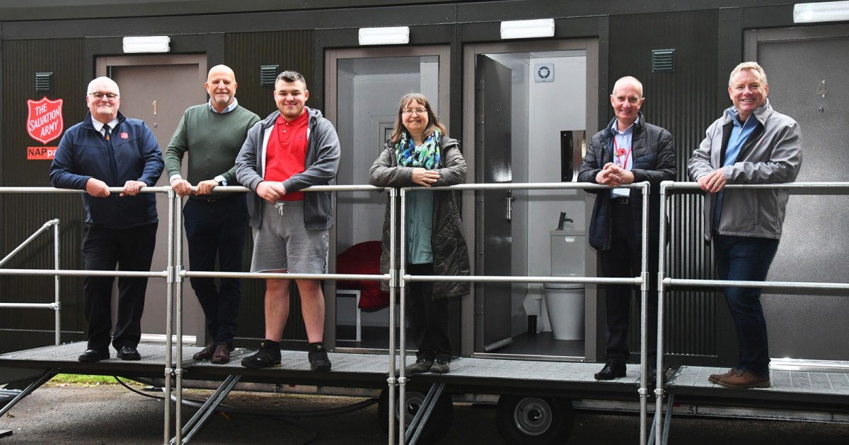 UK trials “NAPpads” to help rough sleepers survive the winter