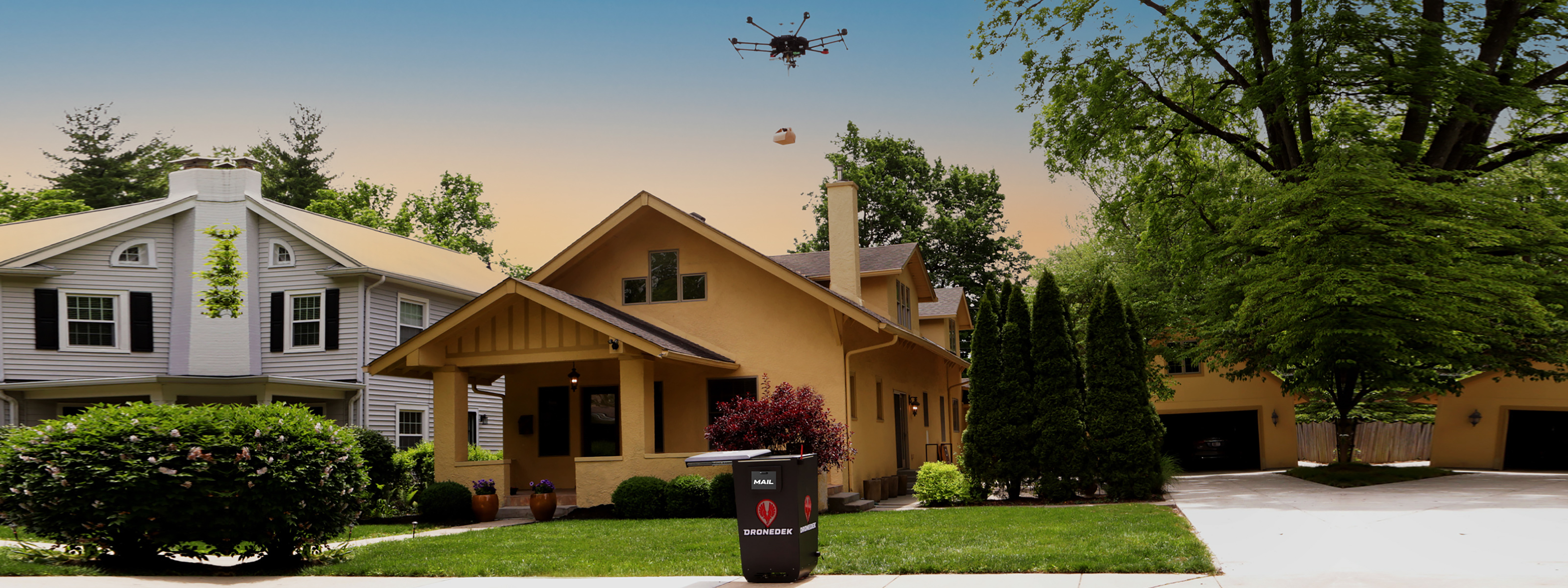 New smart mailbox is built for drone deliveries