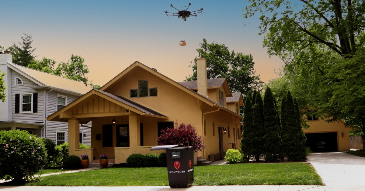 New smart mailbox is built for drone deliveries