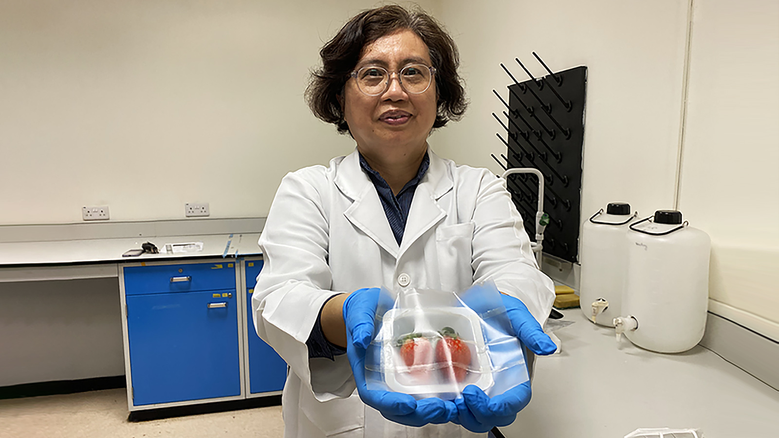 Smart food packaging freshens food, reduces waste