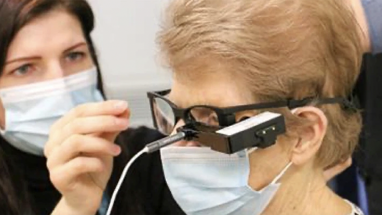 Bionic eye implants enable a blind person to see again