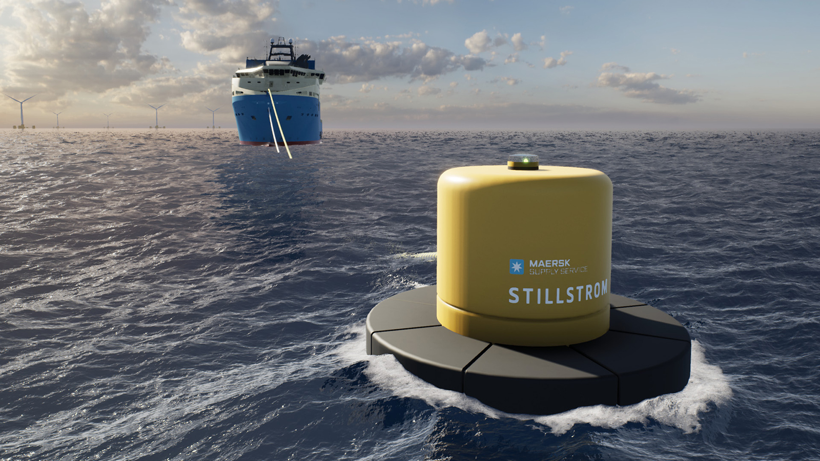 Clean offshore charging buoys can save city air