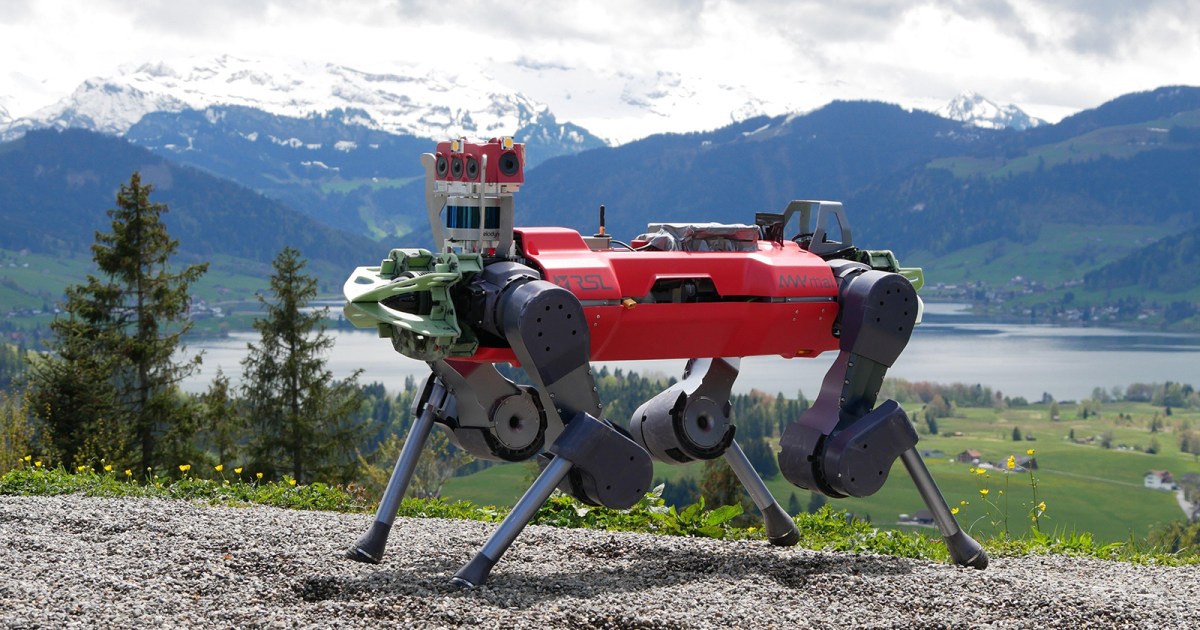 Robots dogs are hiking the Alps and preparing for space
