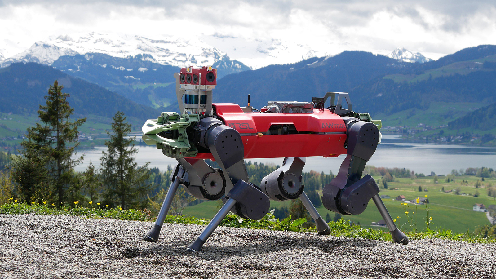 Robots dogs are hiking the Alps and preparing for space
