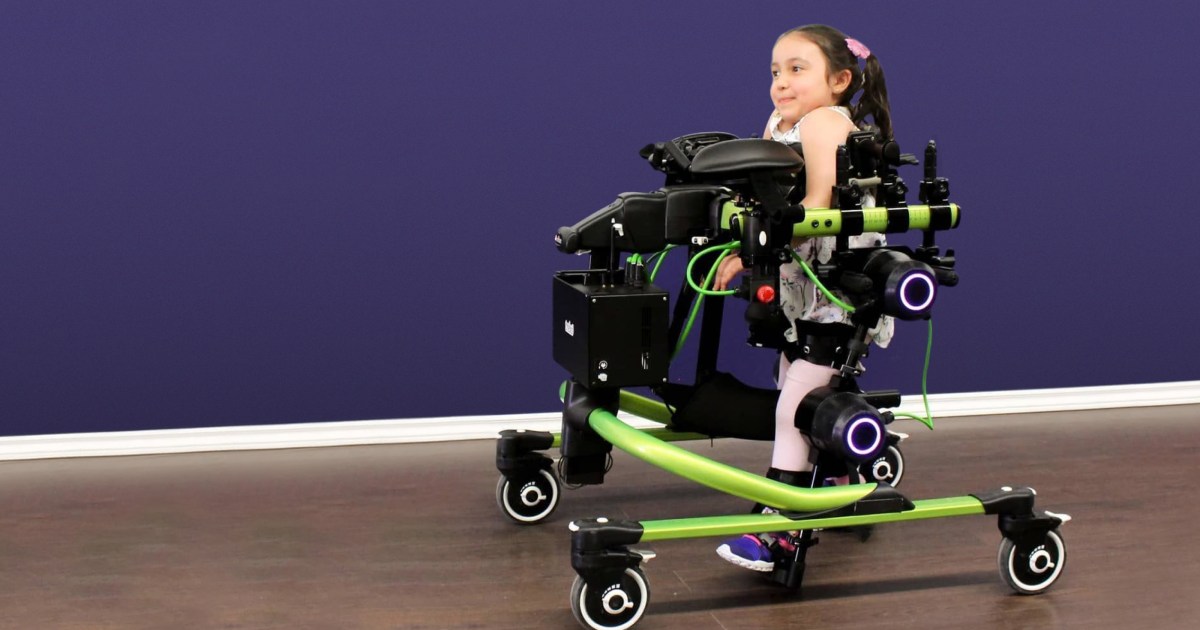 Mobility exoskeletons lets kids with cerebral palsy walk