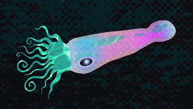 Vampire Squid Glowing Vampire Squid Glowing