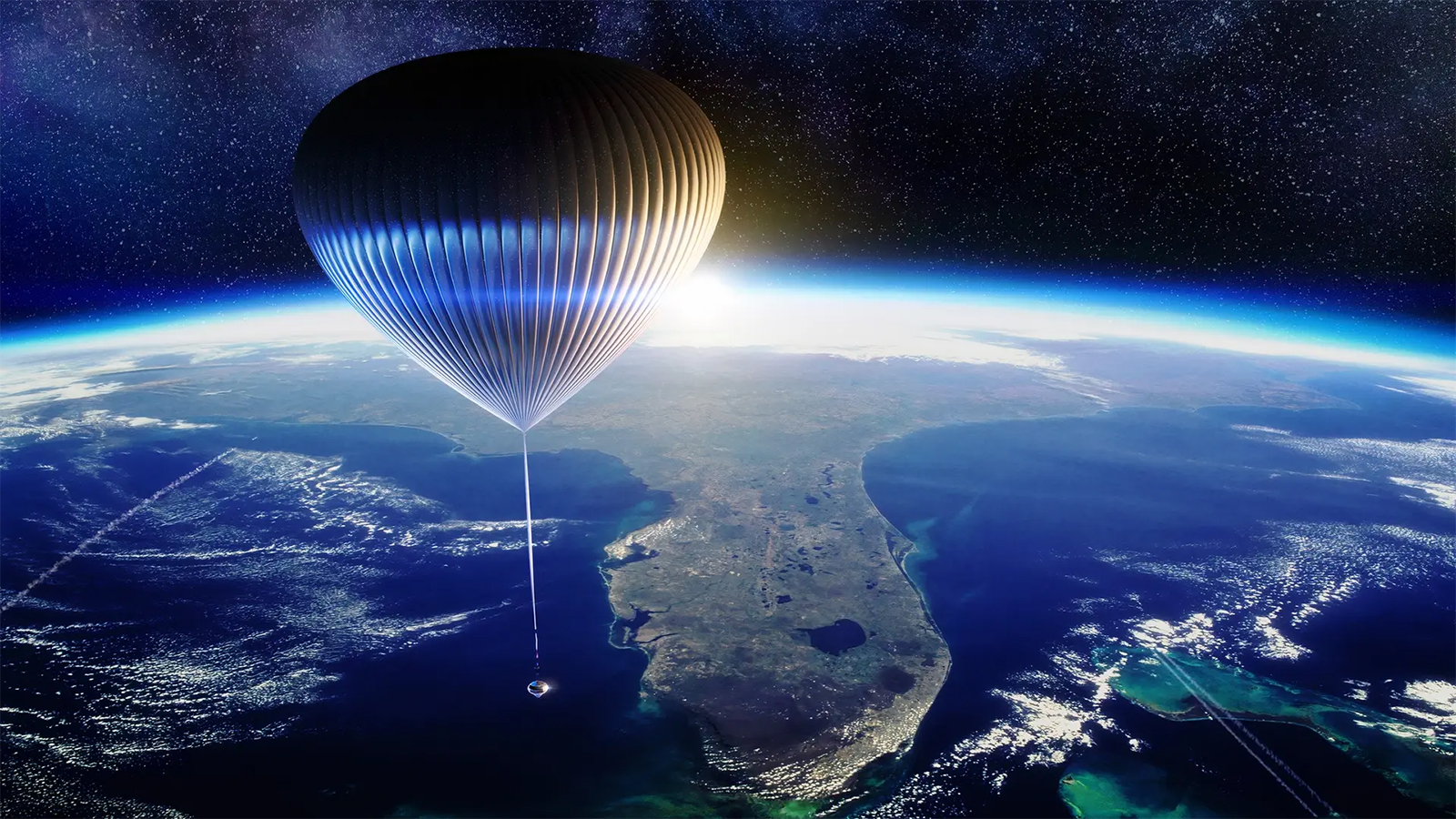 Space balloon company unveils its luxury cabin for tourists