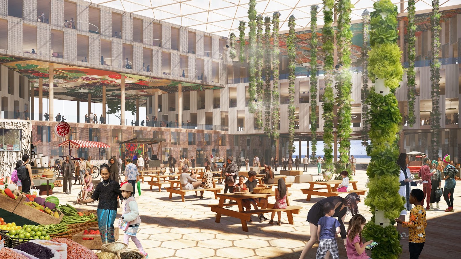 See the world's first floating city: OCEANIX Busan