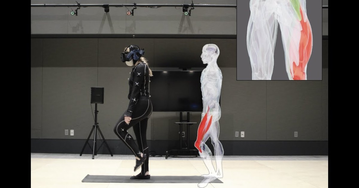 New VR body suit lets you see inside your body while you exercise