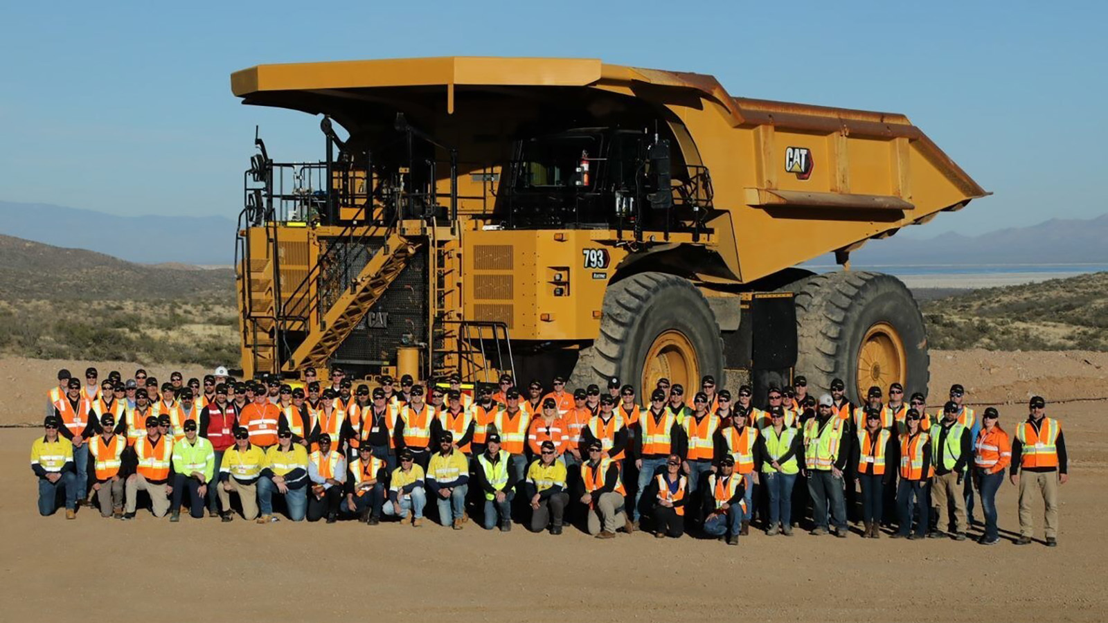 Construction juggernaut unveils huge electric mining truck