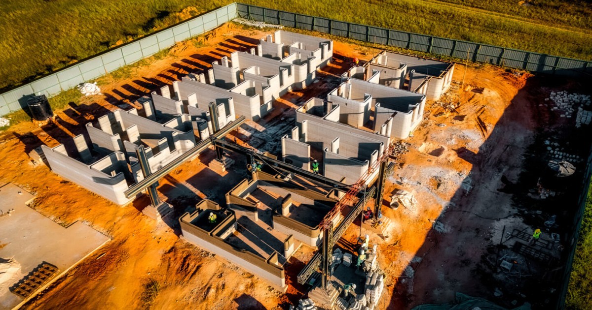 World’s largest 3D-printed affordable housing project launches