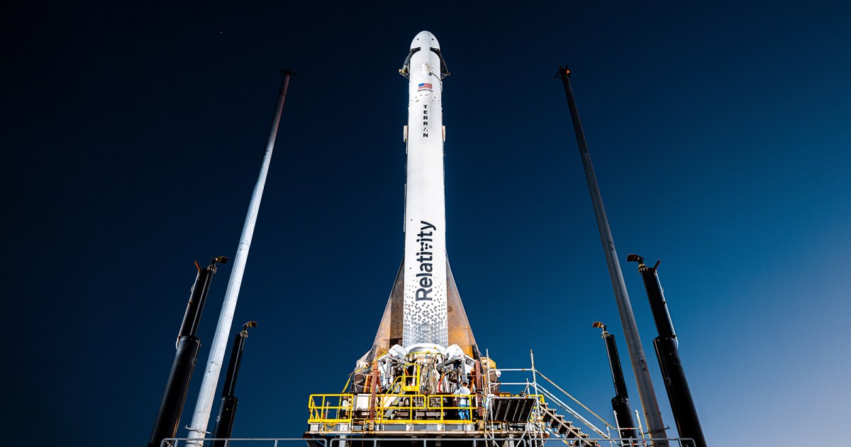World’s first 3D-printed rocket launches at Cape Canaveral