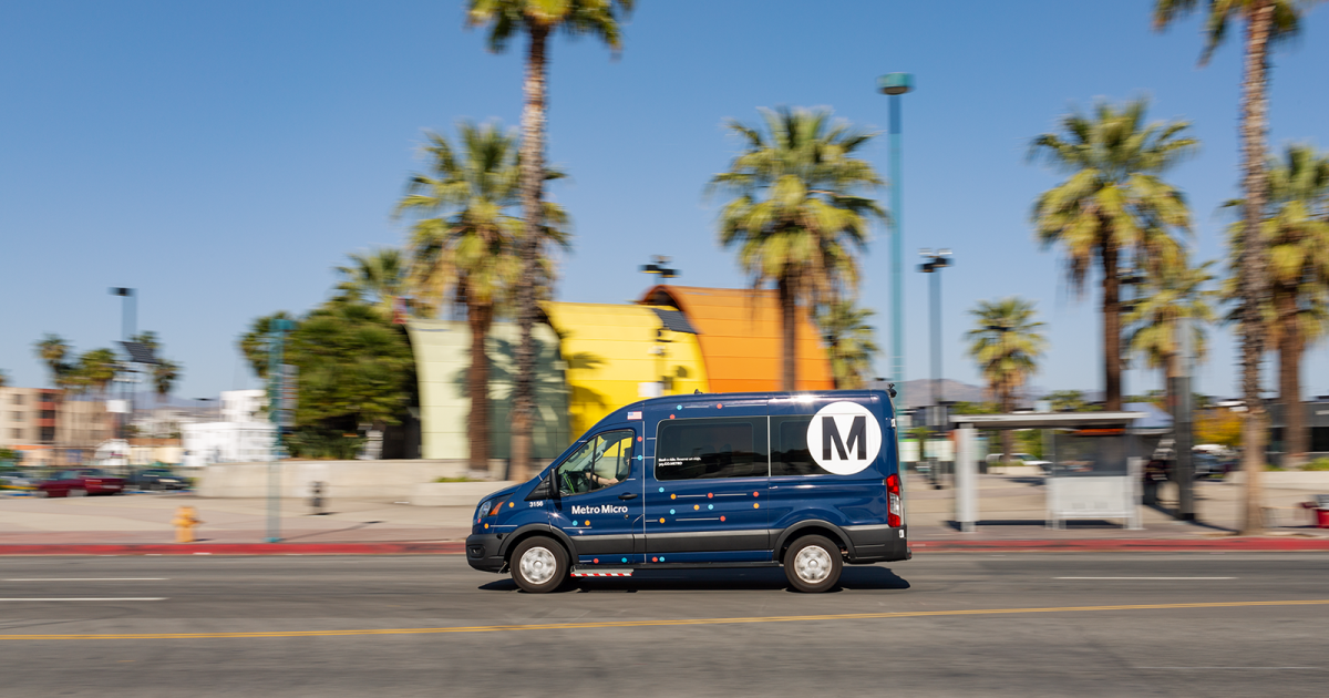 LA’s on-demand vans charge just $1 per ride
