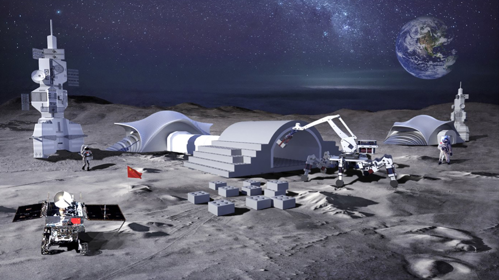 Nasa Moon Base Designs