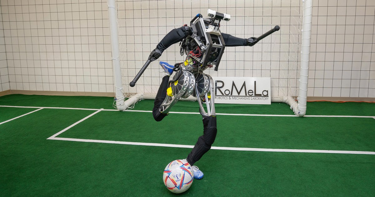 UCLA’s humanoid soccer robot is headed to the “RoboCup”