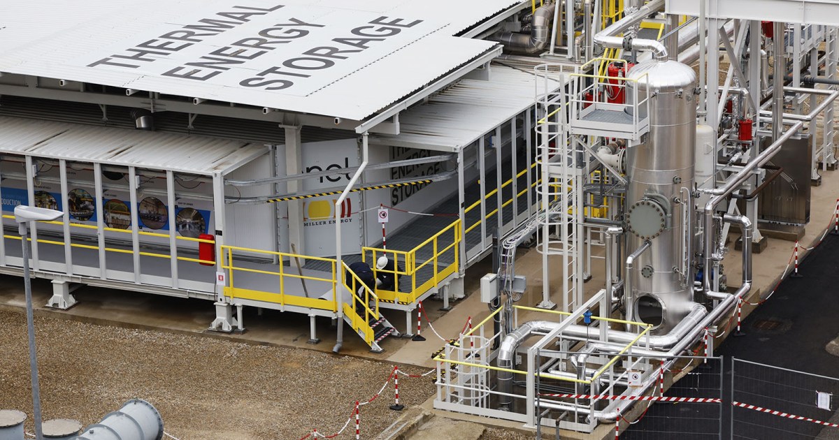 World’s first thermal energy storage “gigafactory” opens