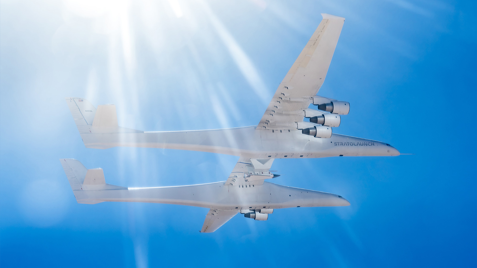 Watch the world’s largest plane drop a hypersonic aircraft
