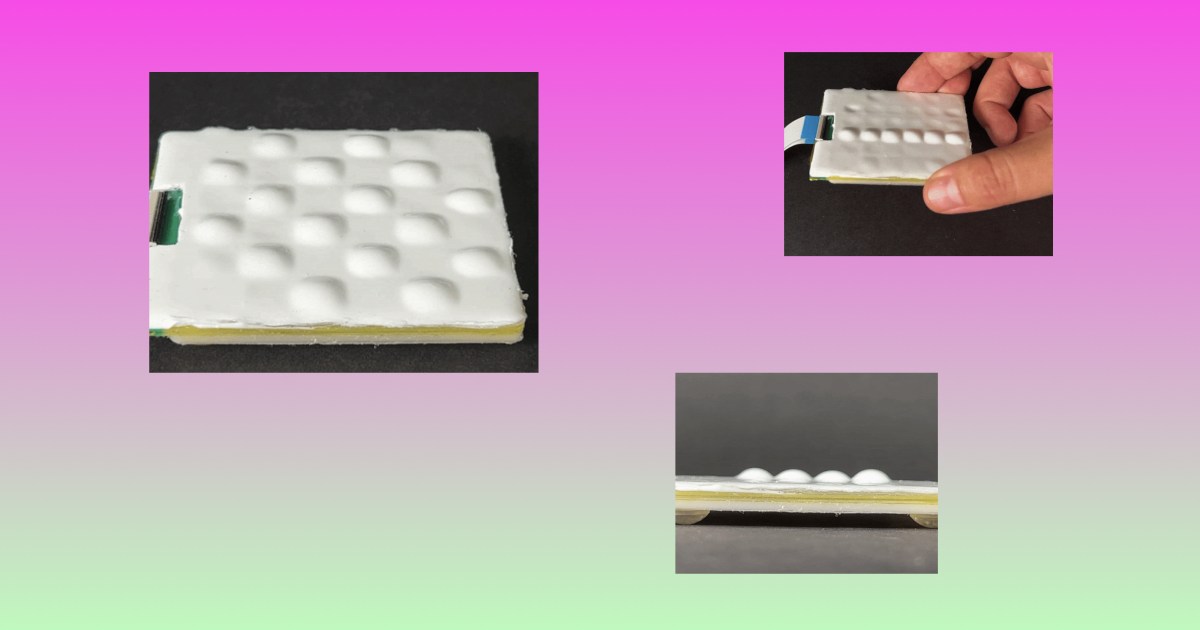 New tech creates liquid buttons on touchscreens